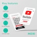 Youtube Custom NFC Cards, Tap Review Card, Increase Reviews ...