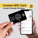 Google Review NFC Table Stand, Table Stand, Boost Your Google Reviews ...