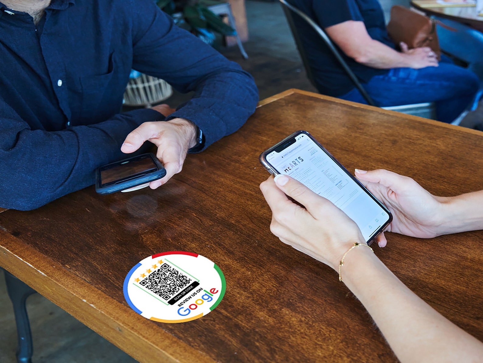 Google Review Stickers, QR Code Stickers, Custom Stickers, Printed ...