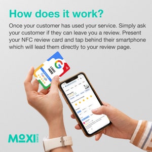NFC Card Google Review Cards, Personalised Design, Tap Review Card ...