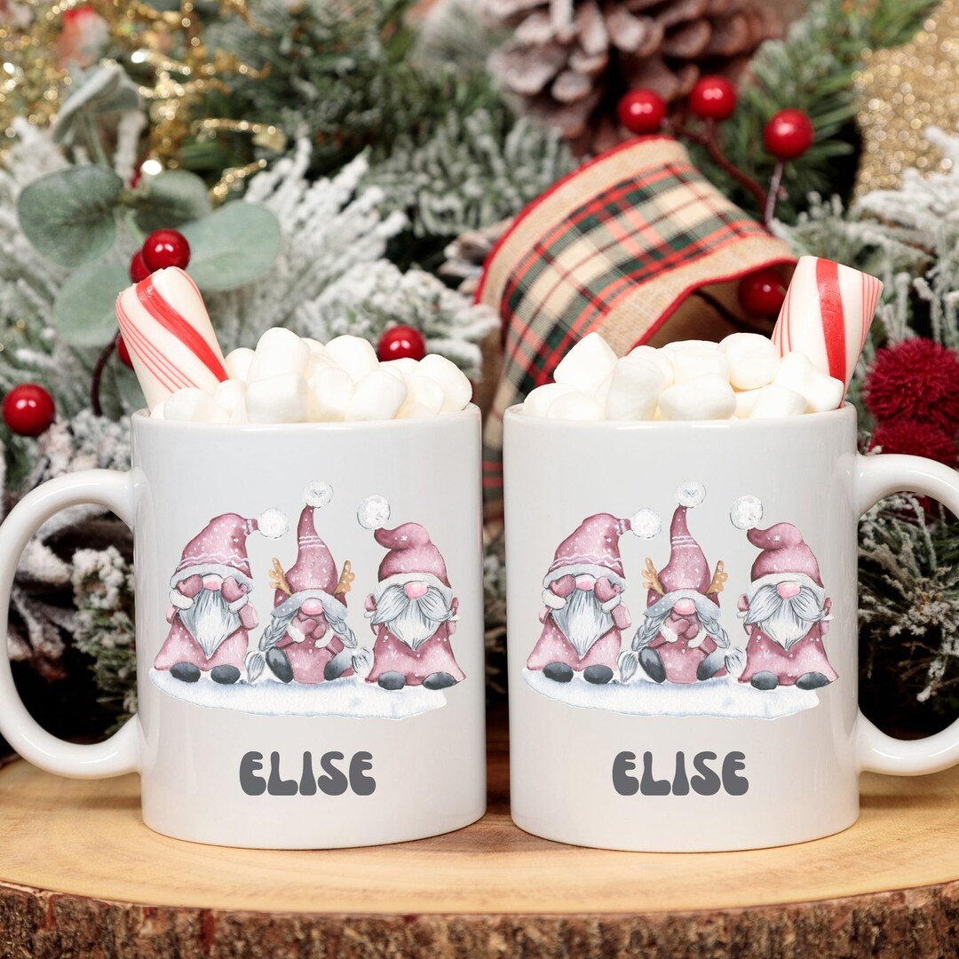 Personalized Christmas Mug Custom Coffee Cup for Family or - Etsy