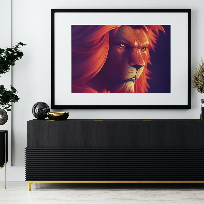 Mufasa Poster - Etsy