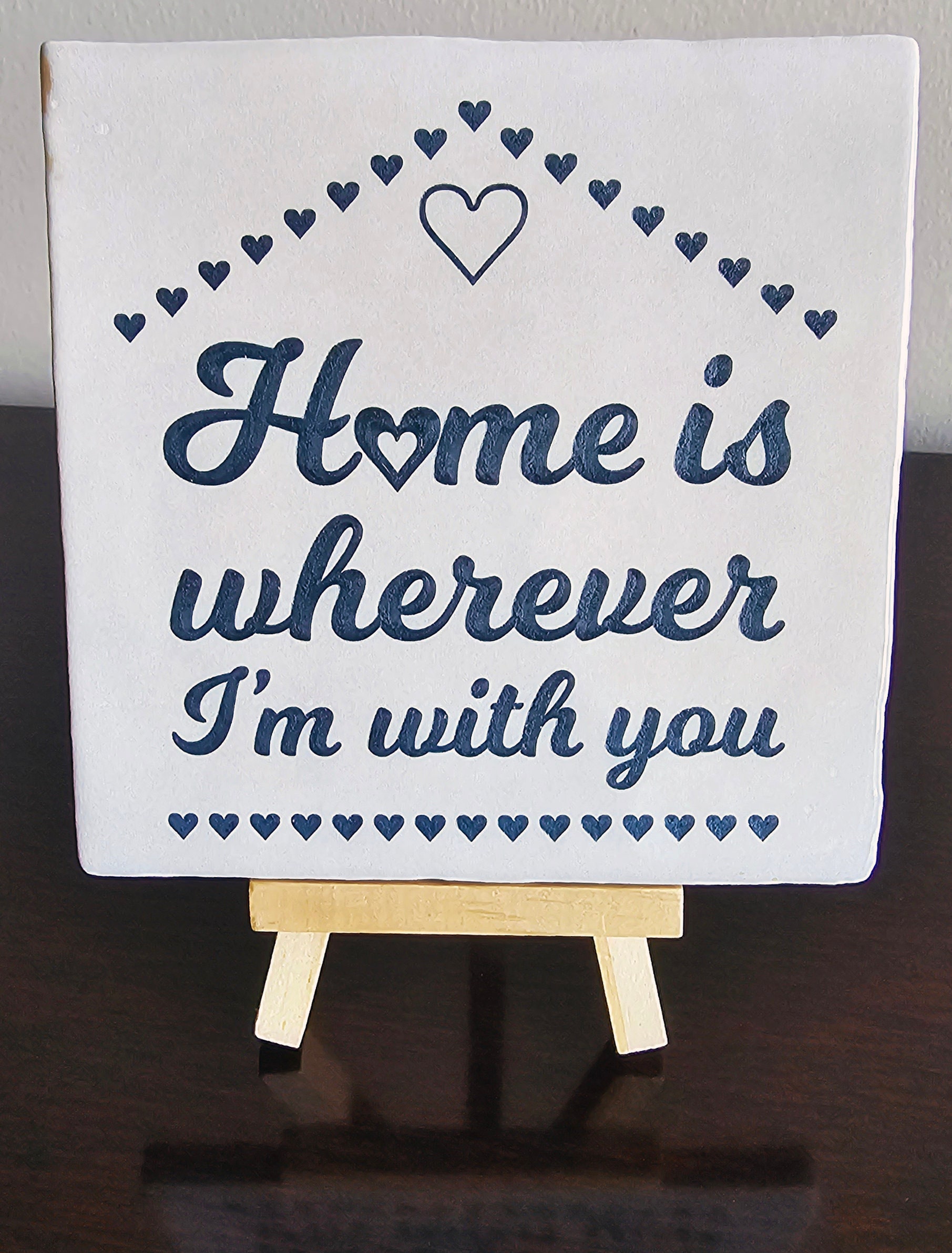 Glazed Ceramic Tile Laser Engraved (permanently Etched). Comes Complete ...