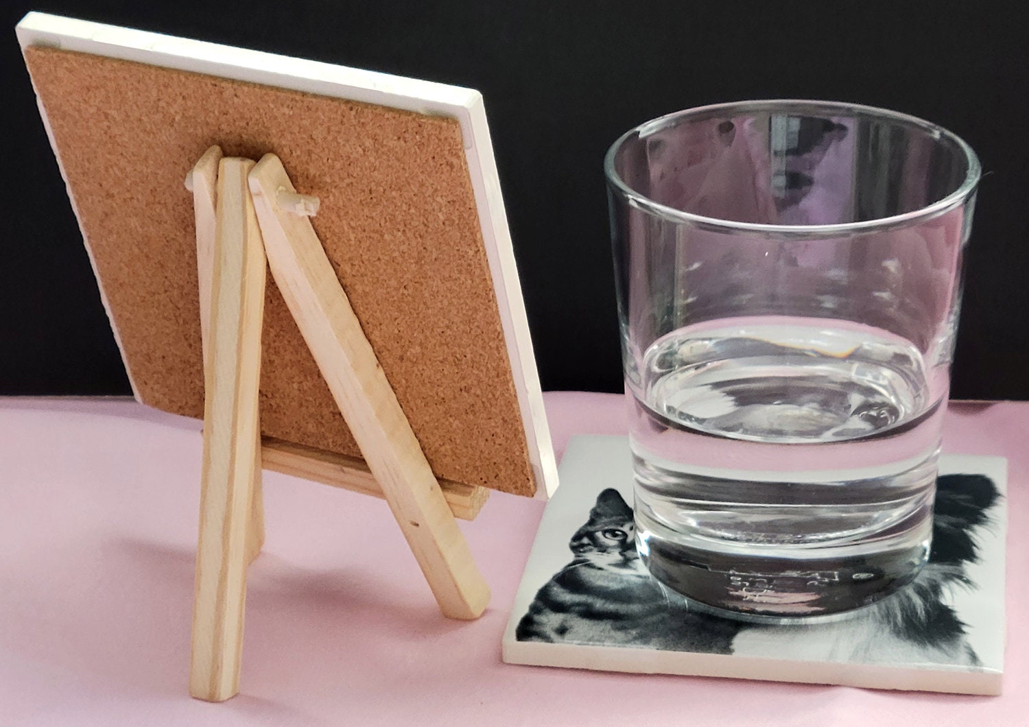 Laser Engraved Photo on White Tile. Custom Laser Engraved Ceramic Tile ...