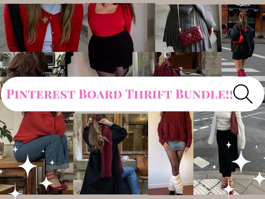Pinterest Board Thrifted Bundle, Mystery Thrifted Style Bundle ...