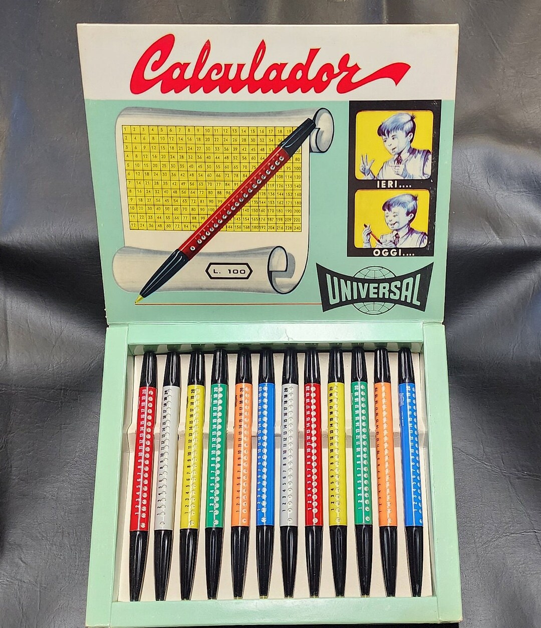 Vintage Calculator/multiplication Pen in Original Store Display - Made ...