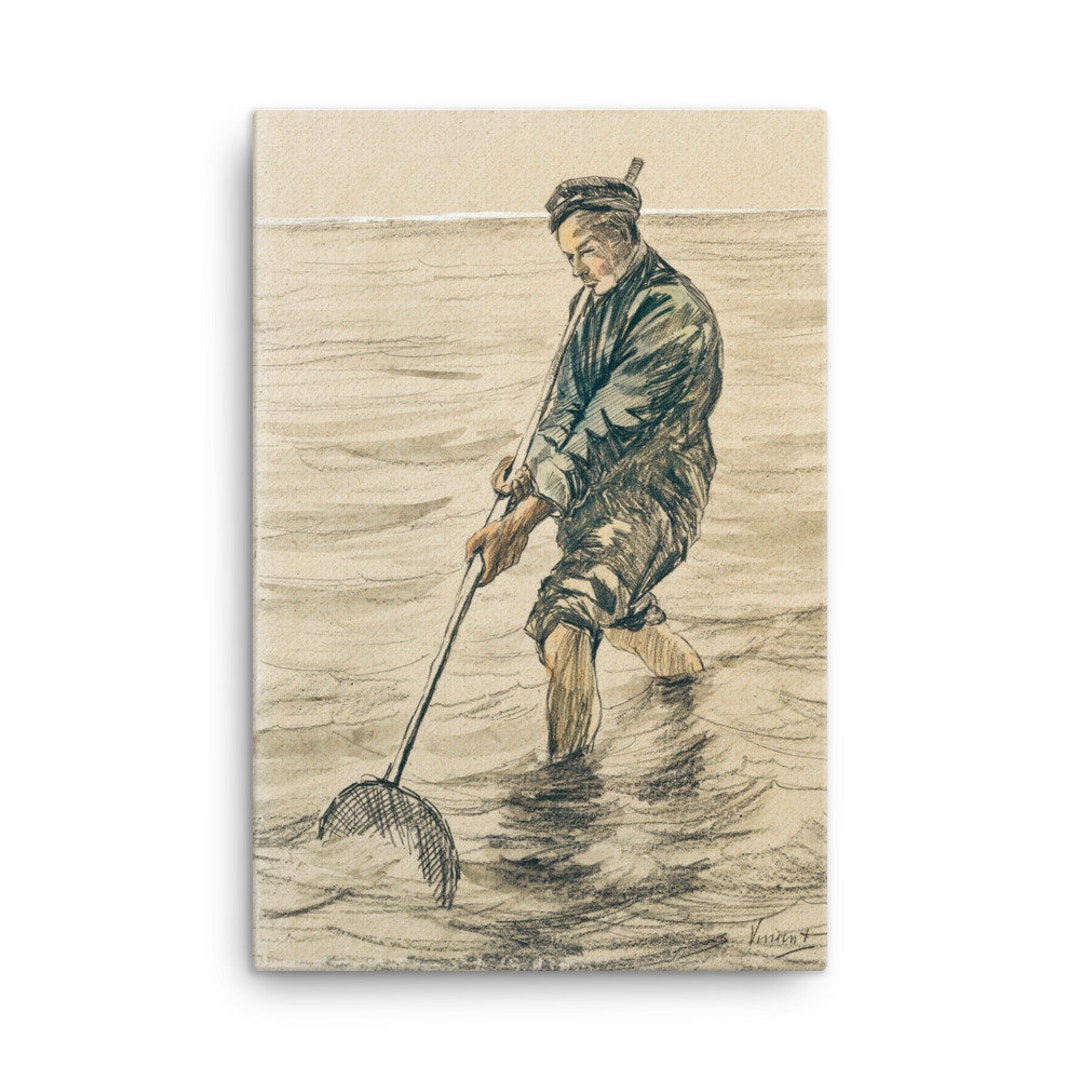 The Shell Fisherman (schelpenvisser, 1863–1890) by Vincent Van Gogh ...