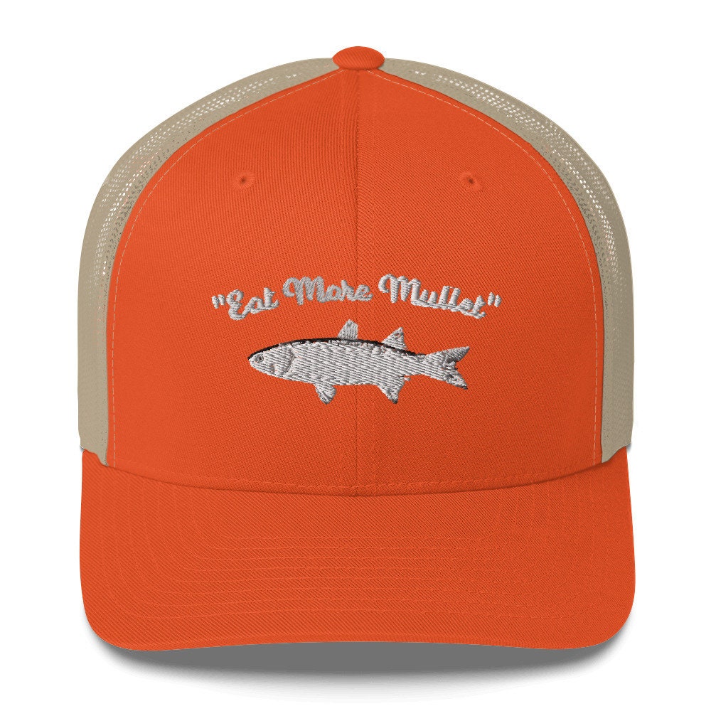 Eat More Mullet Trucker Cap - Etsy