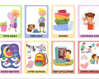 Reward Chart SVG File - Etsy