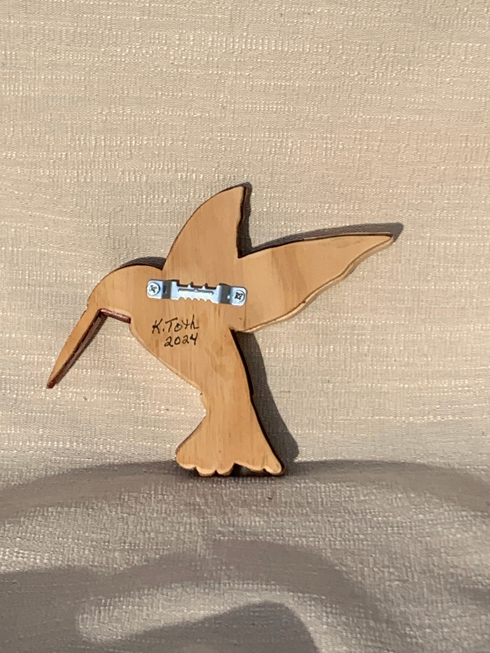 Wooden Wall Art, Hummingbird Wall Decor, Handmade Gift, One of a Kind ...