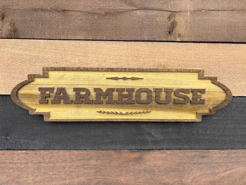 Rustic Wall Decor, Wooden Farmhouse Sign - Etsy
