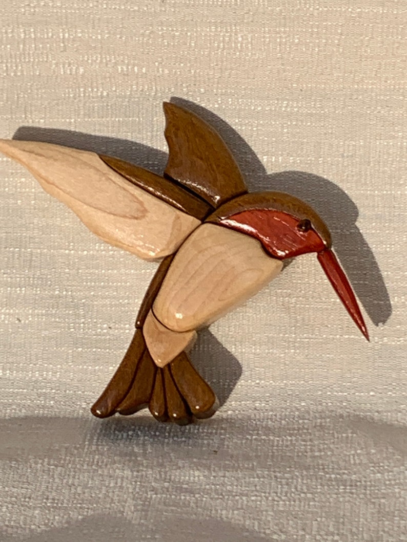 Wooden Wall Art, Hummingbird Wall Decor, Handmade Gift, One of a Kind ...