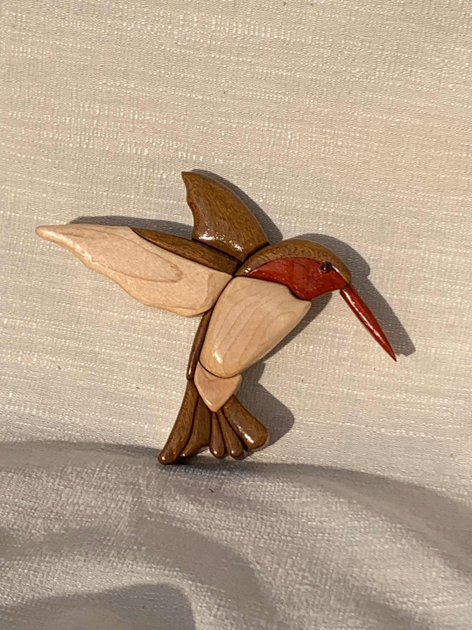 Wooden Wall Art, Hummingbird Wall Decor, Handmade Gift, One of a Kind ...