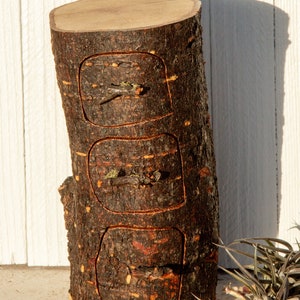 Wooden Box, Rustic Wood, Wooden Jewelry Box, Live Edge Bandsaw Box is a ...