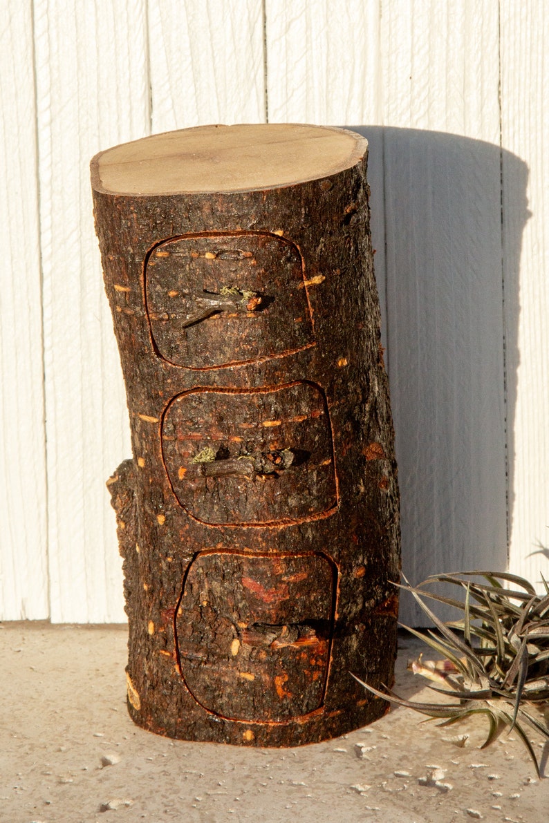 Wooden Box, Rustic Wood, Wooden Jewelry Box, Live Edge Bandsaw Box is a ...