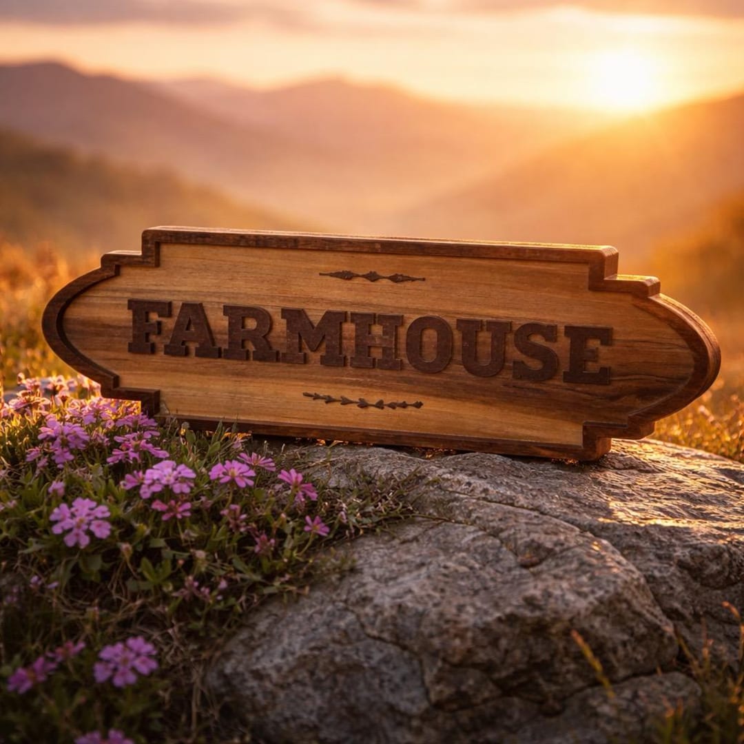 Rustic Wall Decor, Wooden Farmhouse Sign - Etsy
