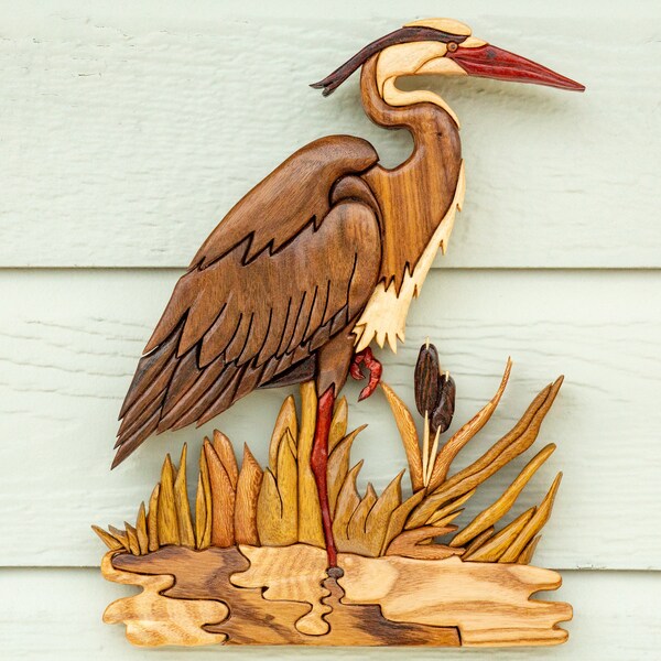 Heron Figurine - Etsy