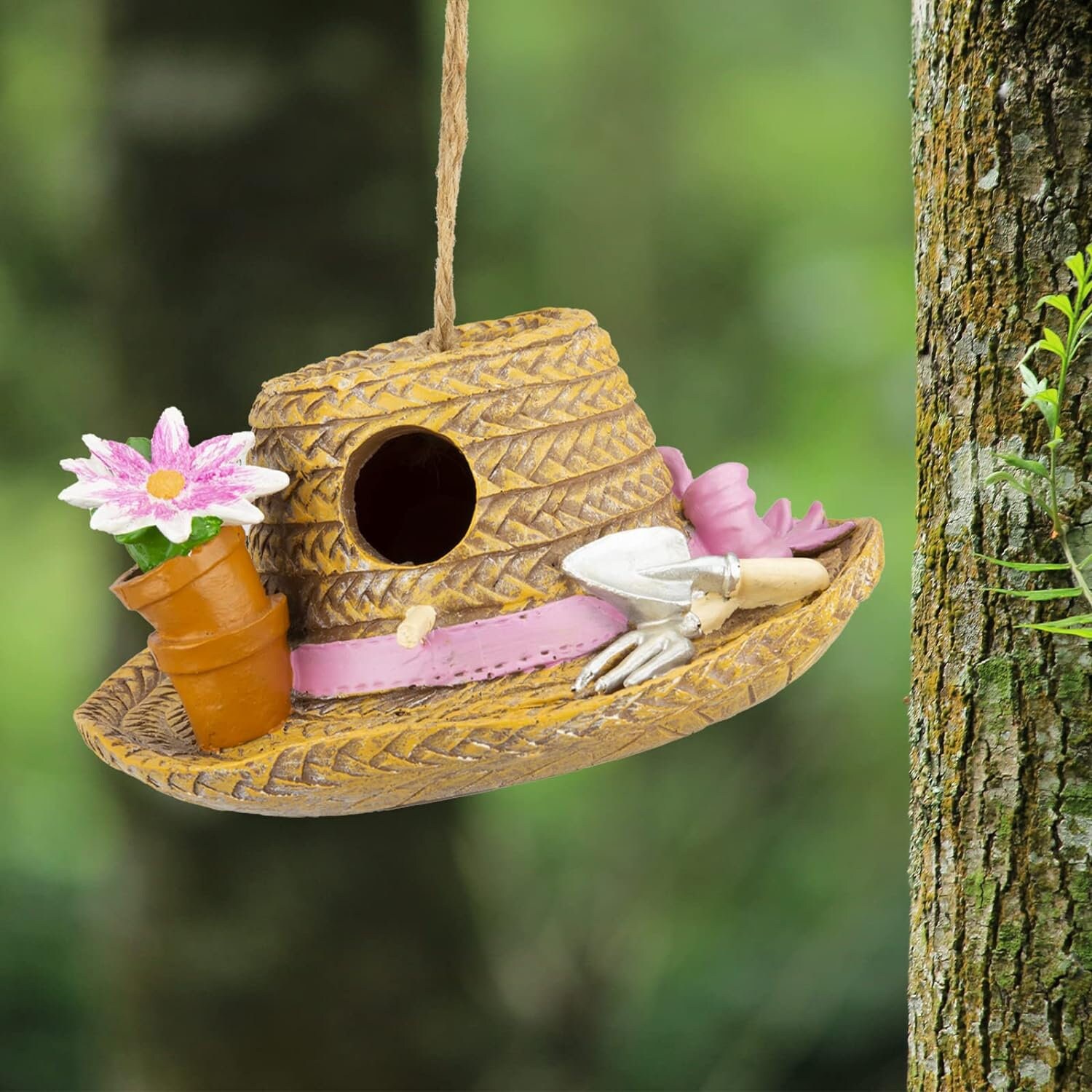 Birdhouse Hanging Bird Houses for Outside, Wild Bird House, Decorative ...