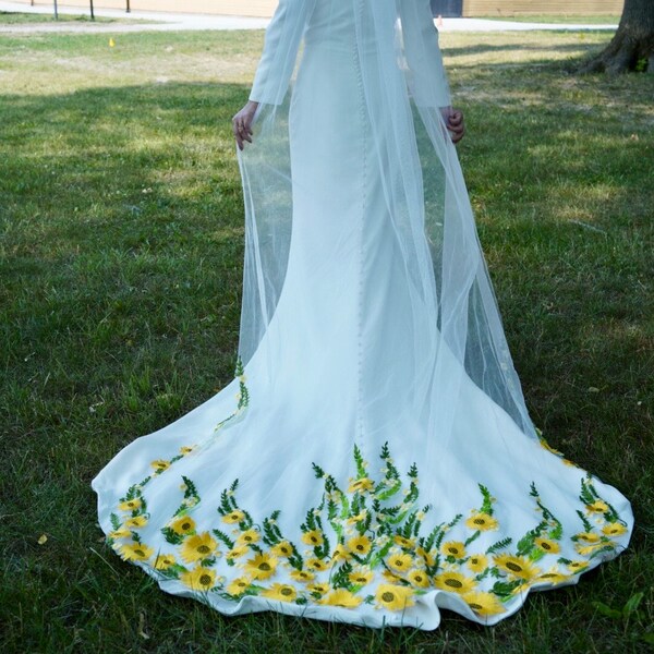 Floral Veil - Etsy