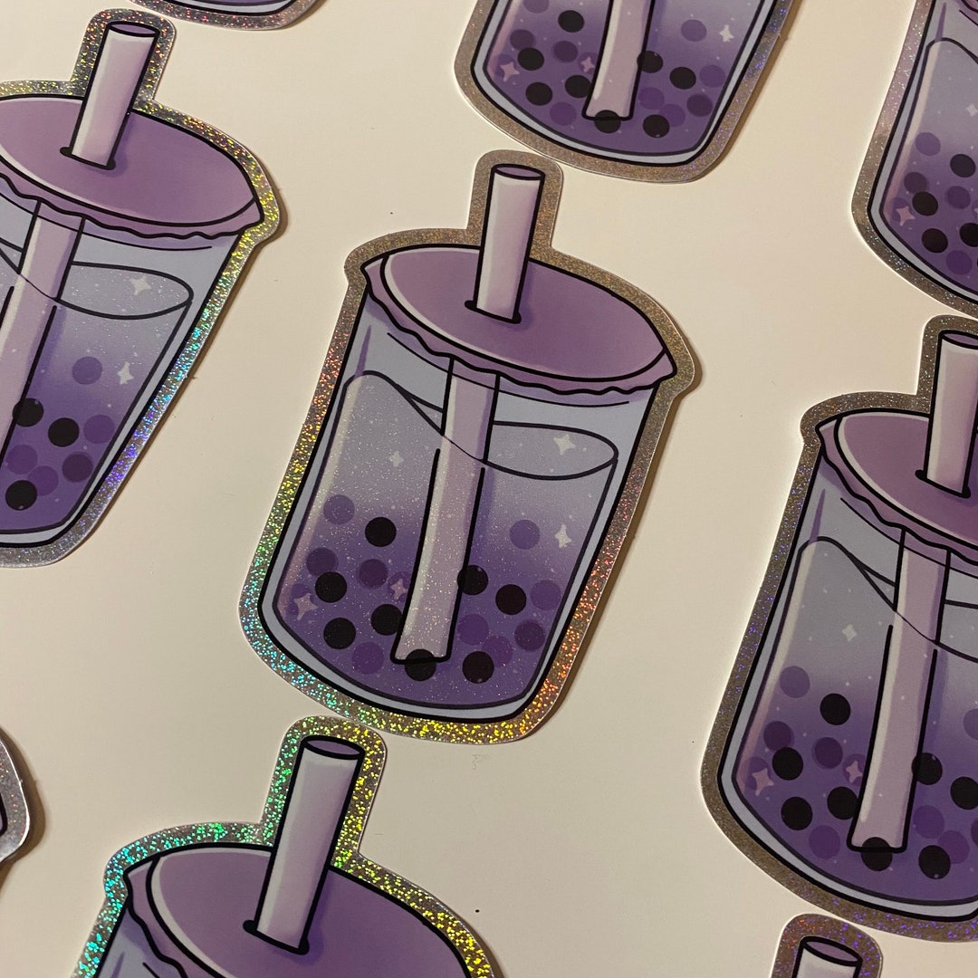 Boba / Bubble Tea Sticker | Pastel, Stationery, Handmade Stickers ...