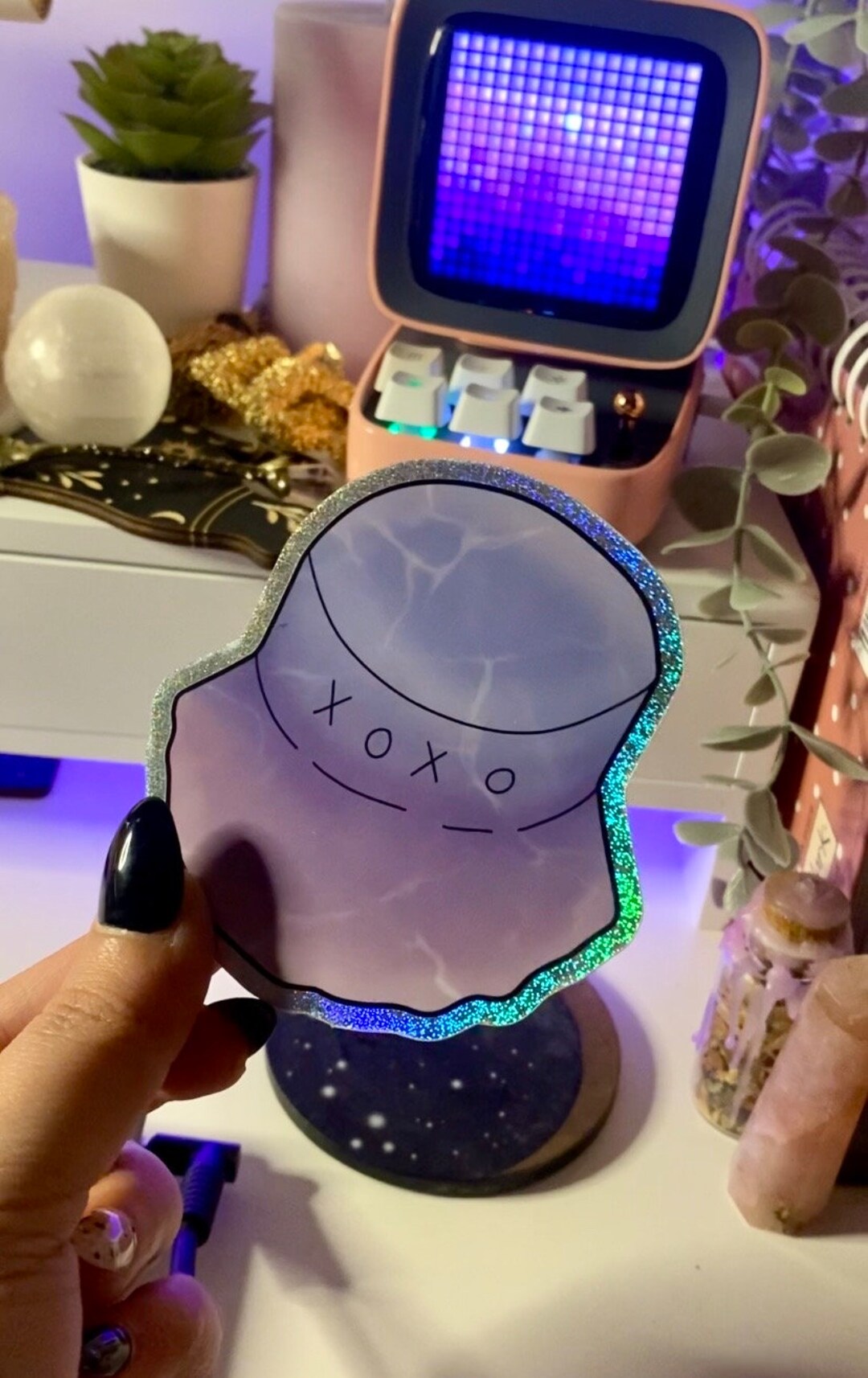 Bucket Hat Stickers Cute Aesthetic Pixie Dust Edges Pastel Retro ...