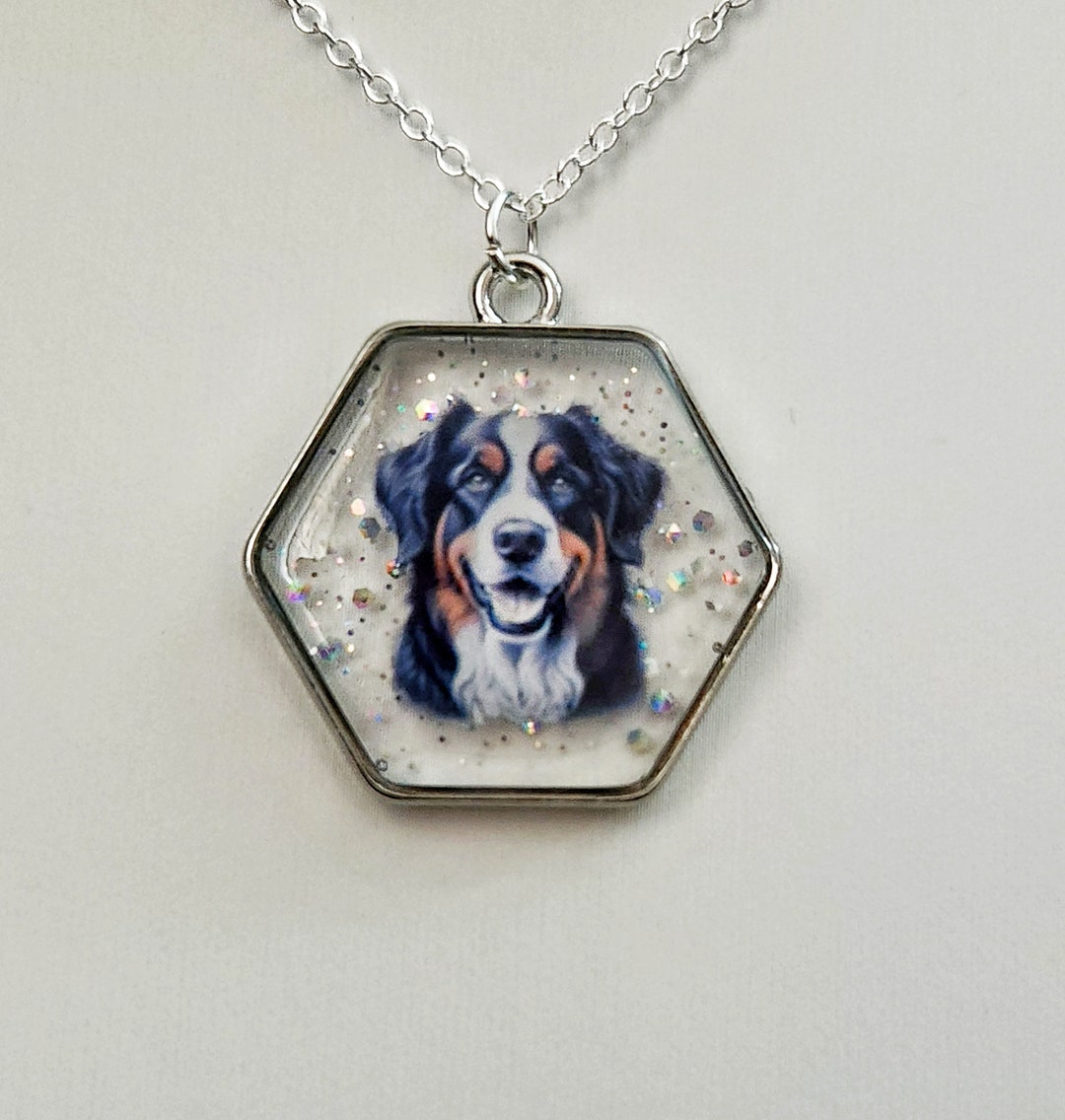 We Love Dogs Resin Picture Pendants - Etsy UK