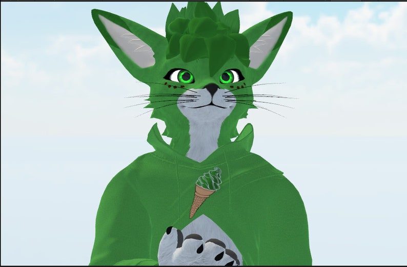 Furry Vrchat Avatar Retextures - Etsy