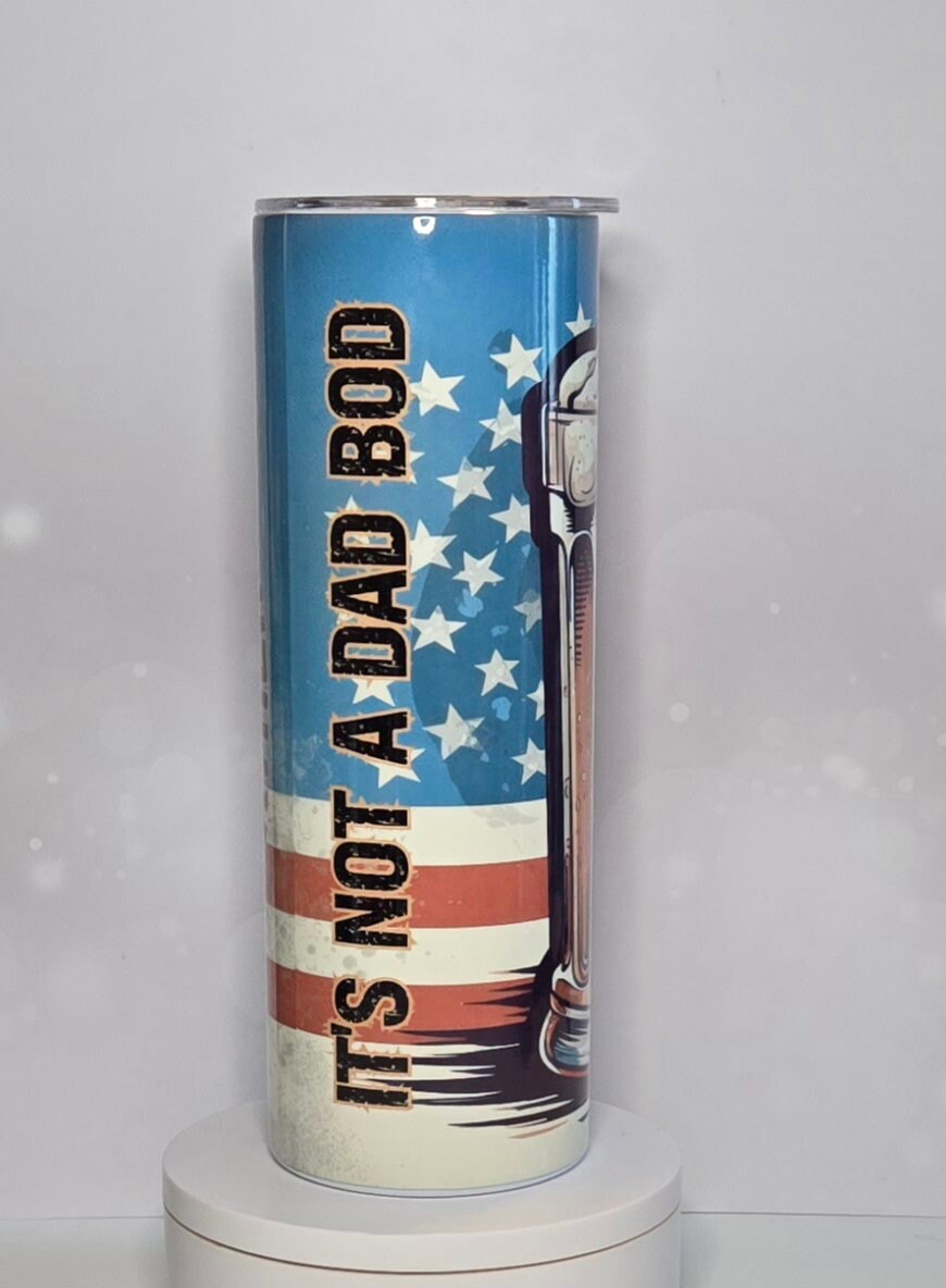 Not a Dad Bod Beer Tumbler - Etsy