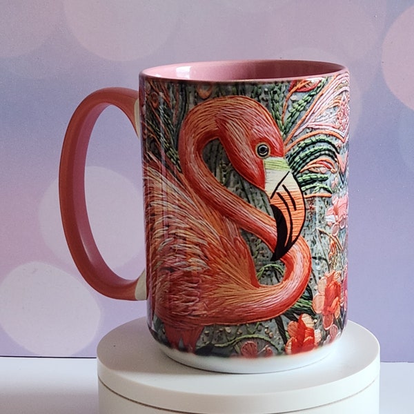Flamingo Mug - Etsy