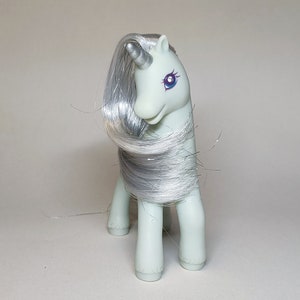Silver Glow My Little Pony G2 Unicorn Rare Vintage - Etsy