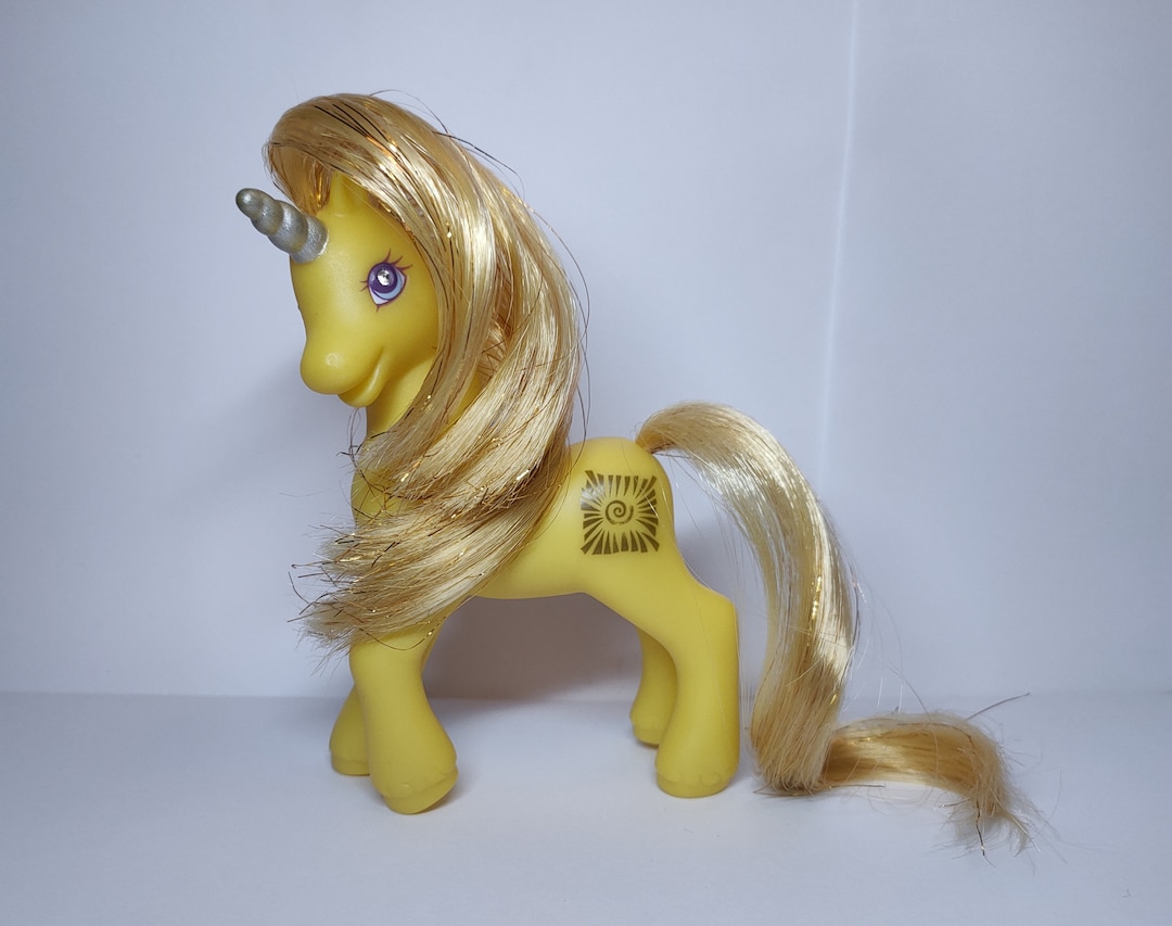 Golden Glow My Little Pony G2 Zeldzame Vintage Hasbro - Etsy