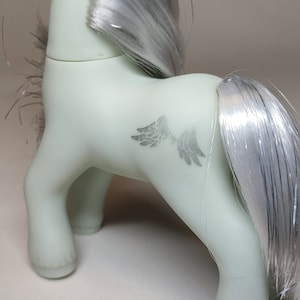 Silver Glow My Little Pony G2 Unicorn Rare Vintage - Etsy