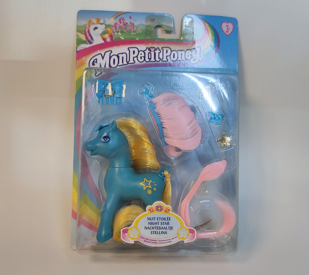 MOC Night Star My Little Pony G2 Changing Mane and Tail Cm&t Nightstar ...