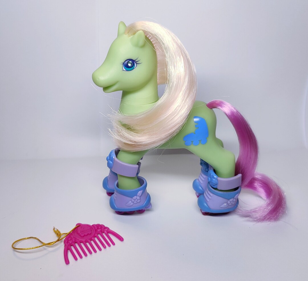 Flash or Miss Roller My Little Pony G2 Rare Vintage Hasbro Mlp - Etsy
