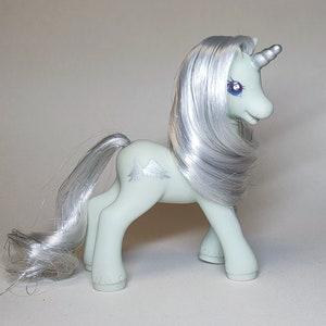 Silver Glow My Little Pony G2 Unicorn Rare Vintage - Etsy
