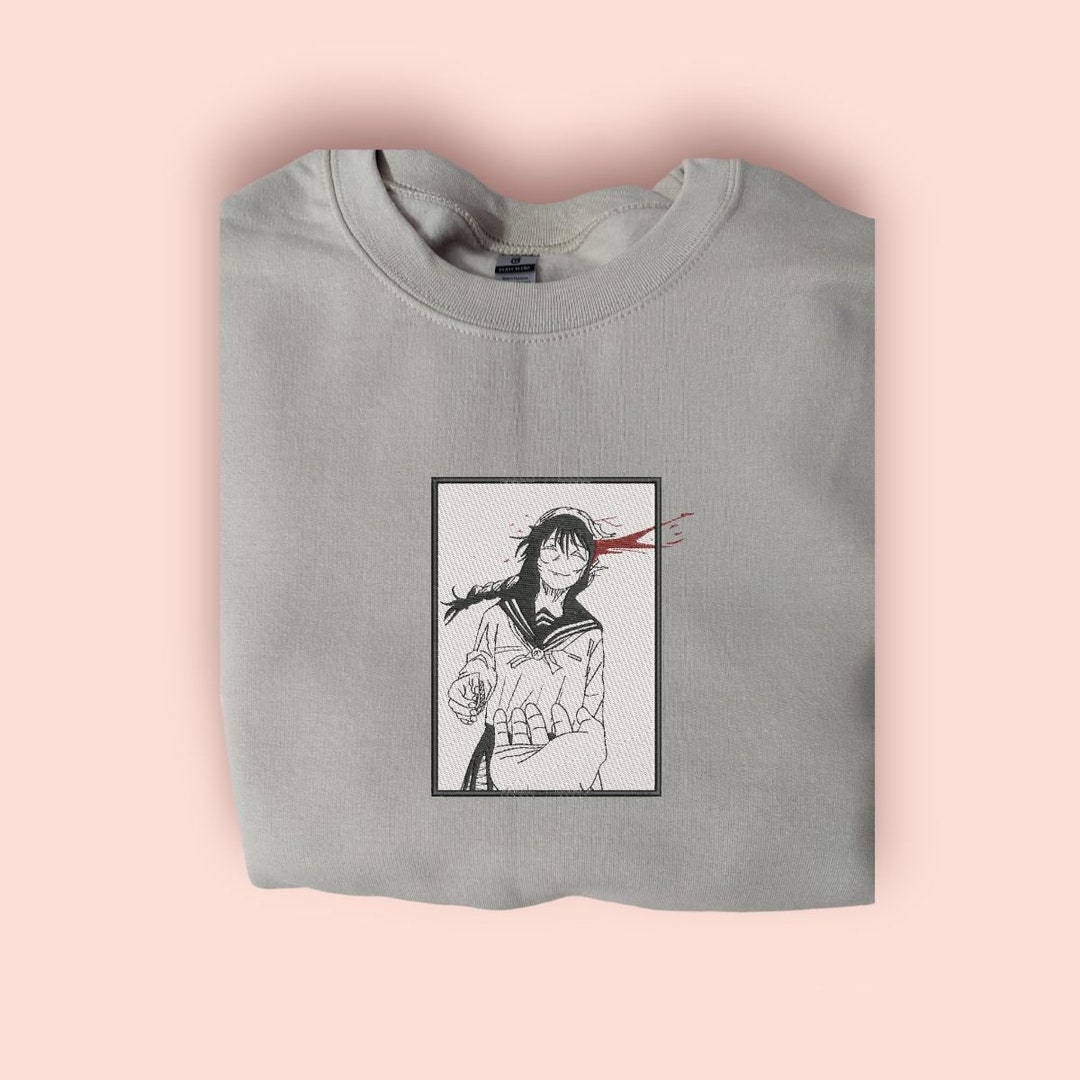 Riko Embroidered Crewneck Sweatshirt/t-shirt - Etsy