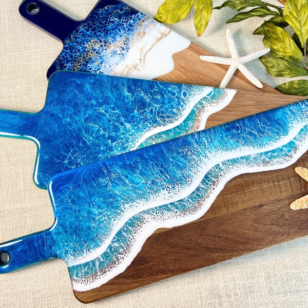 Resin Cutting Board - Etsy