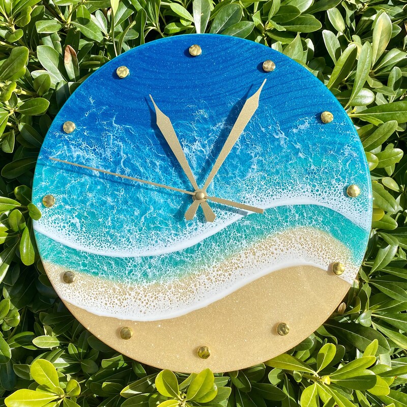 Beach Clock - Etsy