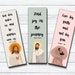 LDS Inspirational Quote Bookmarks - Etsy