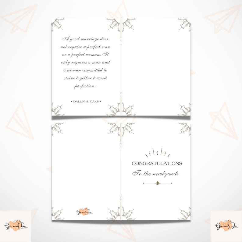 Wedding Lds Greeting Cards | Lds Wedding Quotes | Lds Gifts | Lds ...