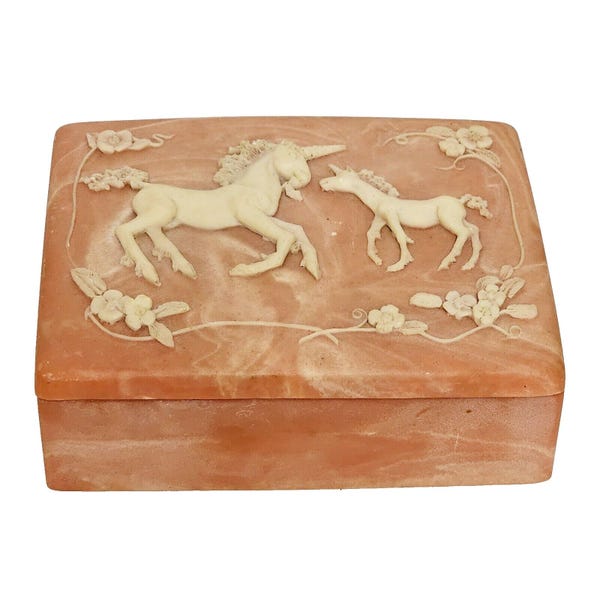 Incolay Jewelry Box - Etsy