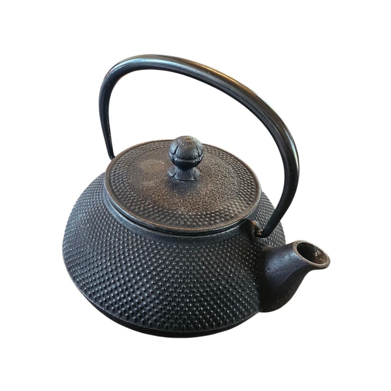 Black Hobnail Cast Iron Teapot Tetsubin Kuro 21 Oz Made in Japan - Etsy