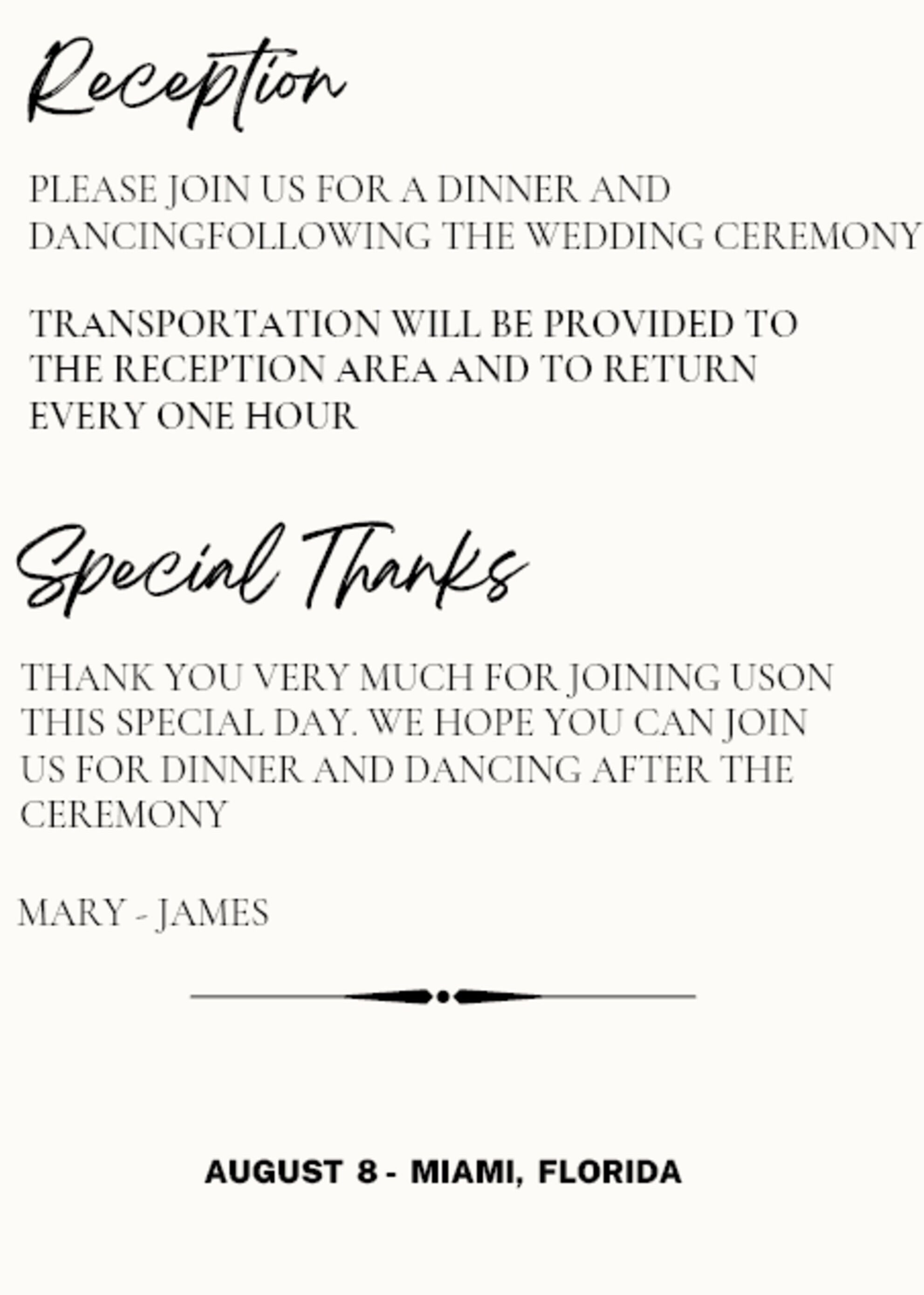 Modern Wedding Program Template, Foldable, Modern Wedding Program ...