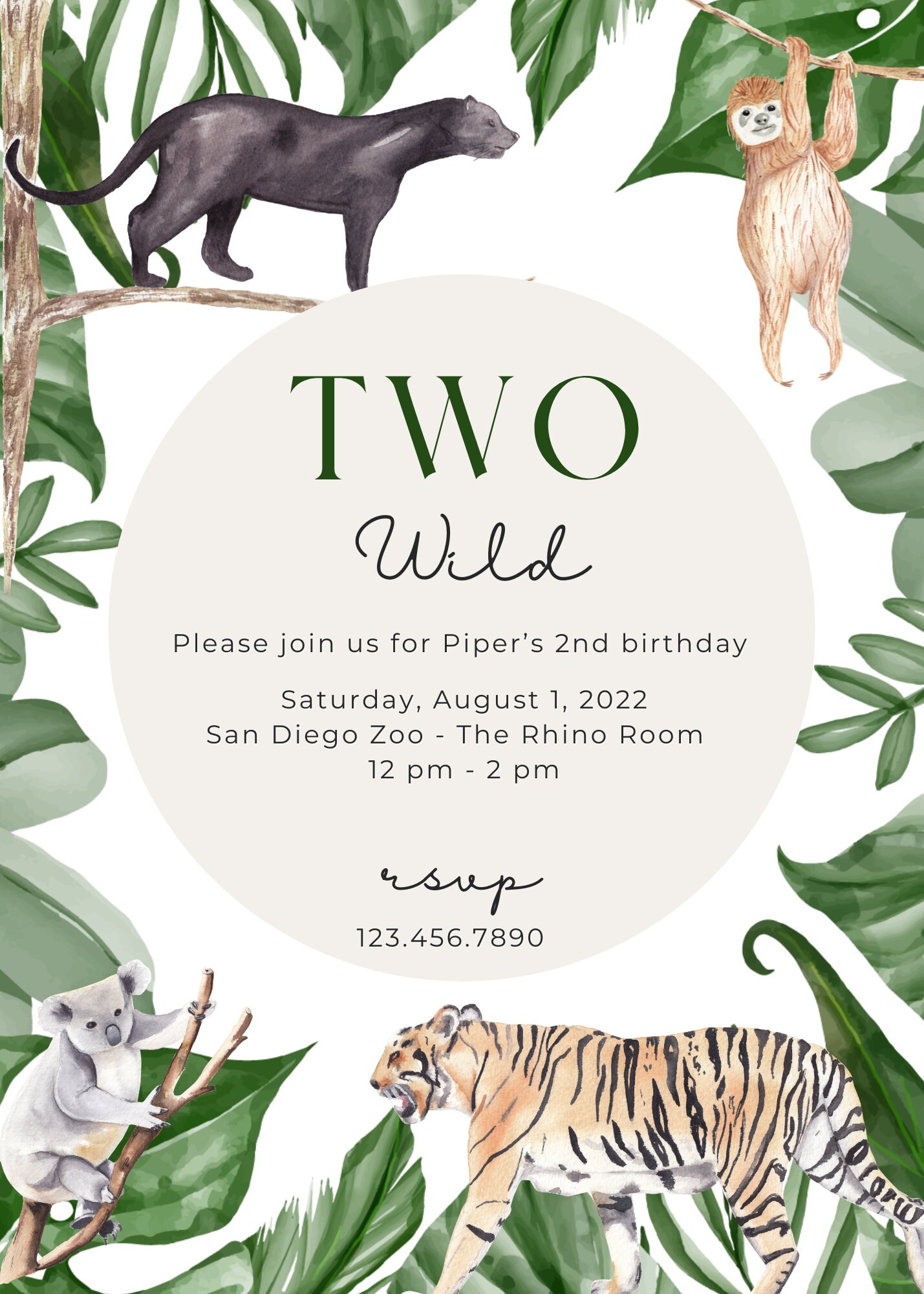 Custom Birthday Invitations - Etsy