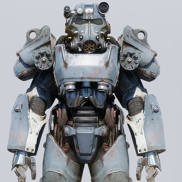 Fallout Inspired T60 Style Power Armor Replica Prop 3D Patterns for ...