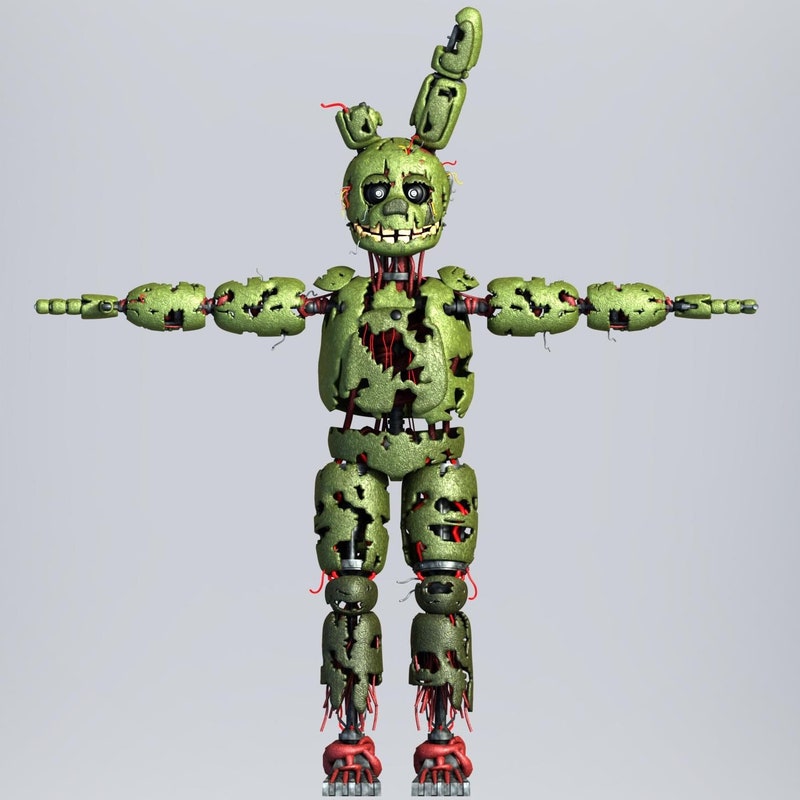 Springtrap Mask 3d Files - Etsy