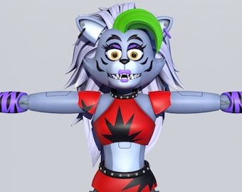 Big Roxanne Wolf Model - Etsy