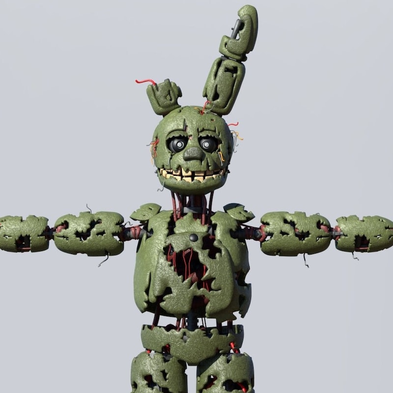 Springtrap Head - Etsy