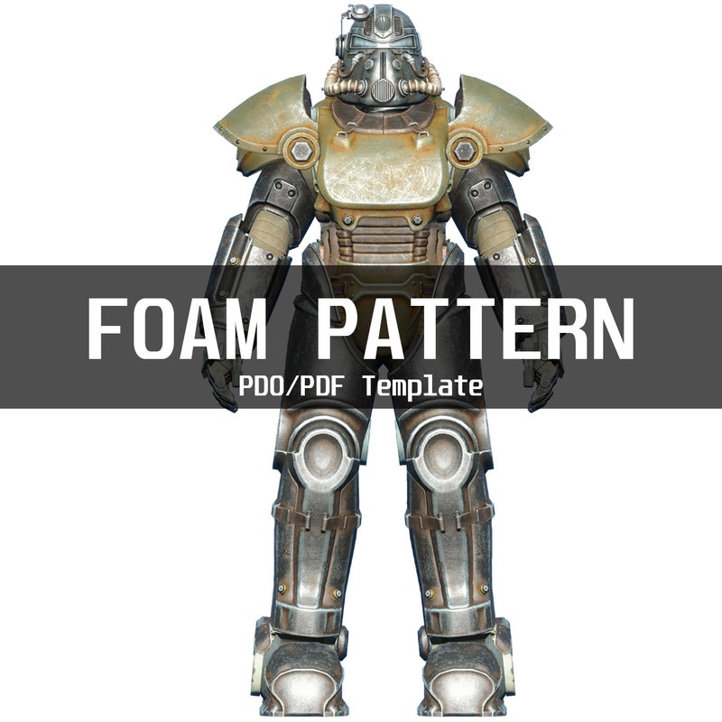 Power Armor Template Foam - Etsy