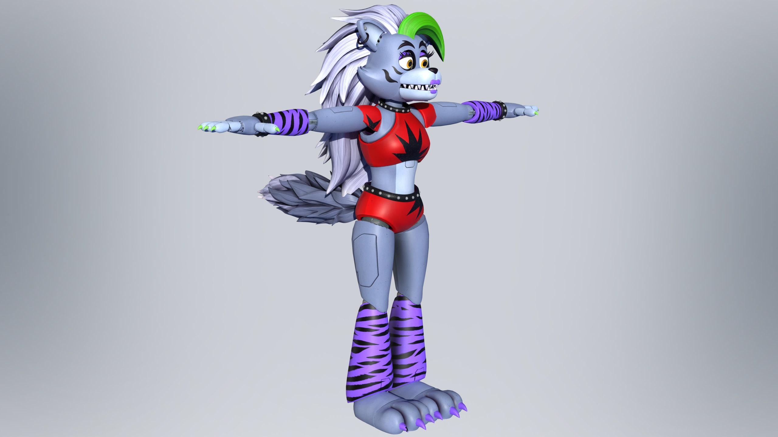 Roxanne Security Break Furry Wearable Armor and Helmet Mask Custom Full ...